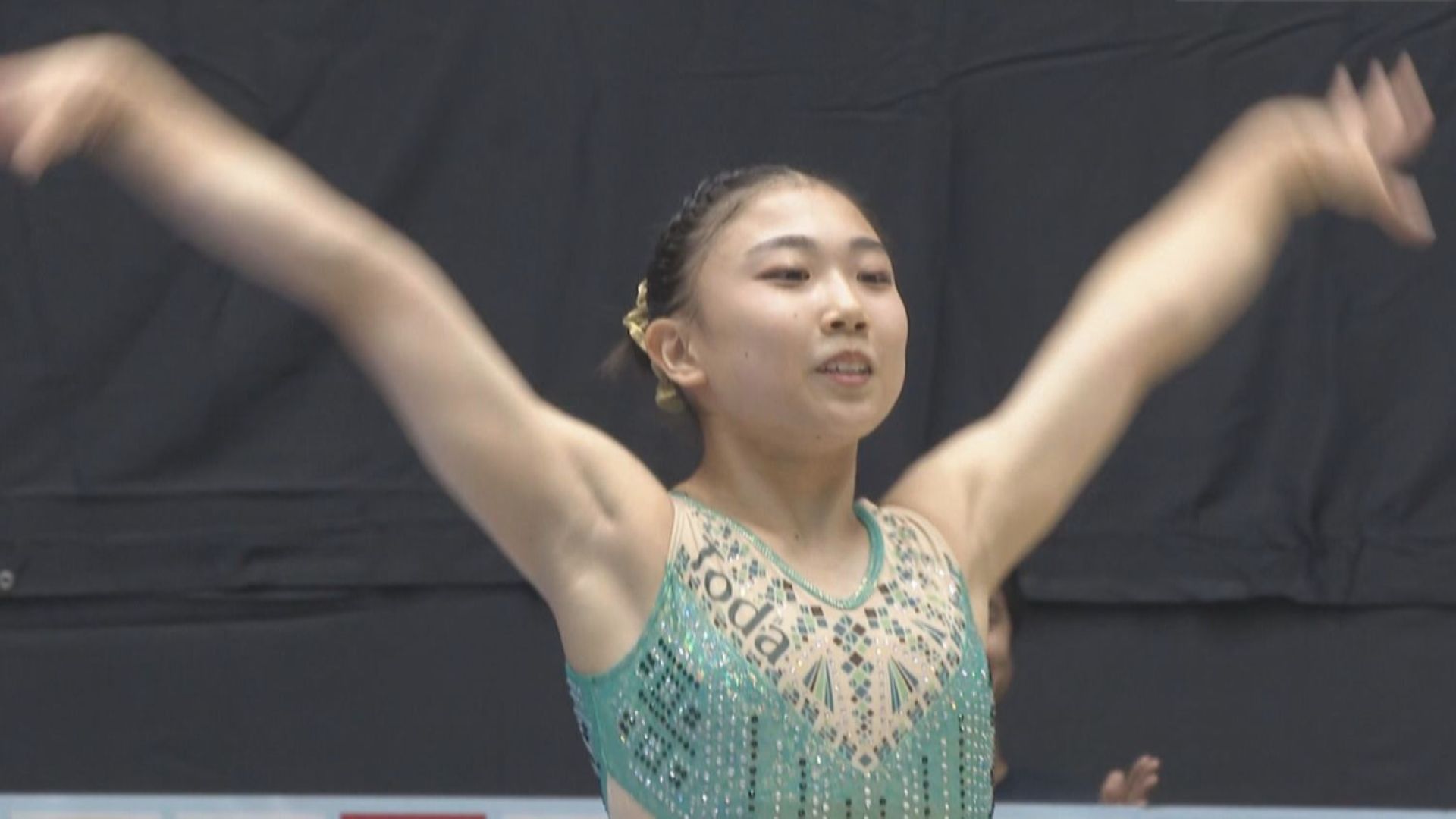 女子_ゆか優勝_岸 里奈_2025全日本体操種目別選手権 - Locipo（ロキポ） 無料テレビ動画・見逃しネット配信サービス
